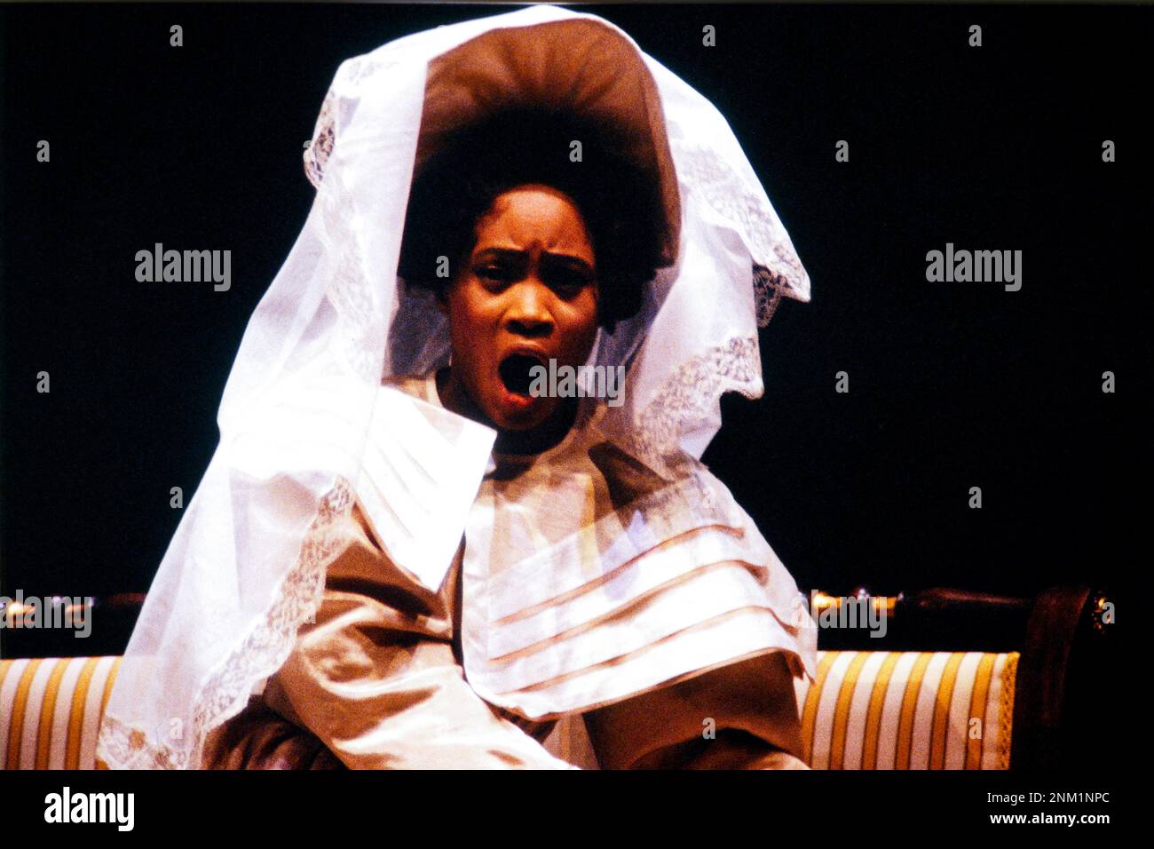 Archives 90ies: American opera singer Barbara Hendricks performs in ...