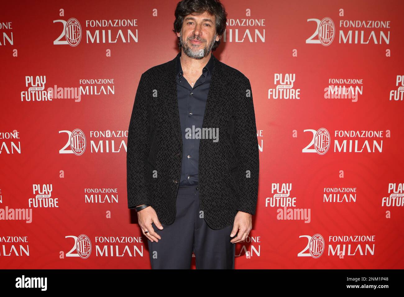 Milan, Italy. 23rd Feb, 2023. Demetrio Albertini attends the Gala ...