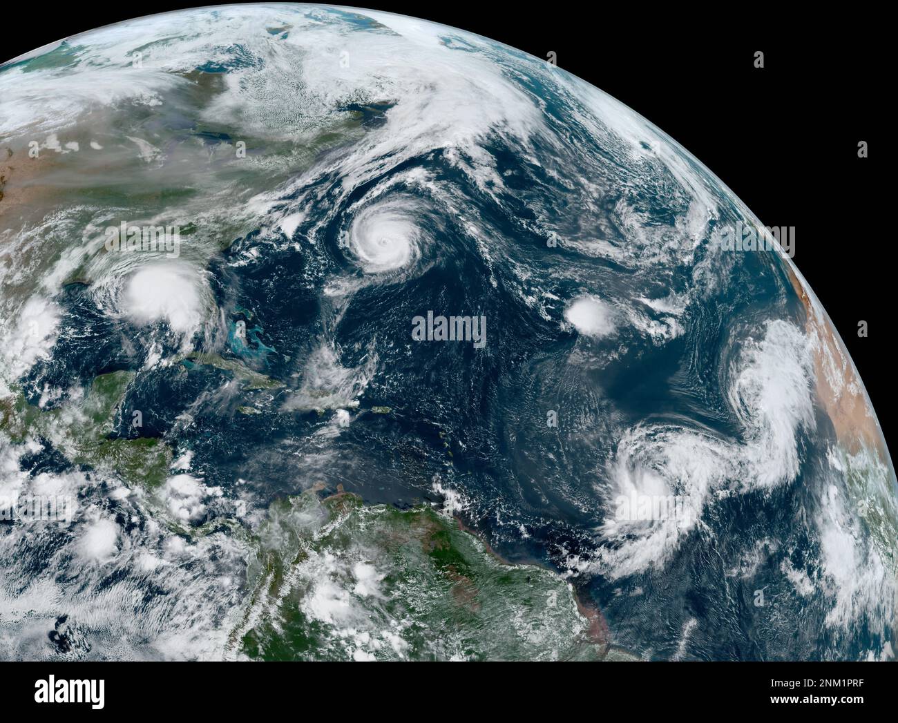 Hurricane Paulette, Tropical Depression Rene, Hurricane Sally, Tropical ...