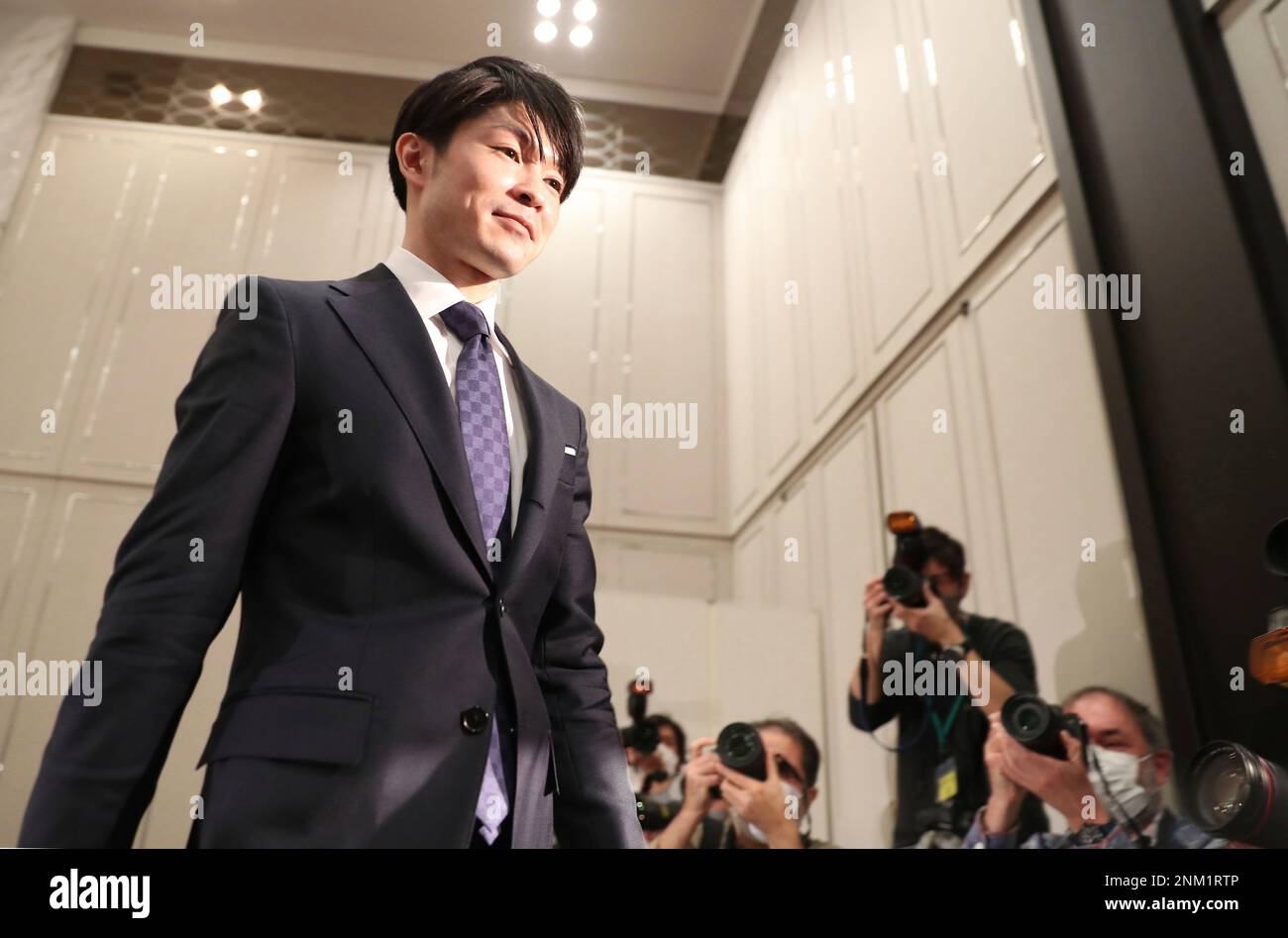 Japanese gymnast Kohei Uchimura, a two-time Olympic individual all ...