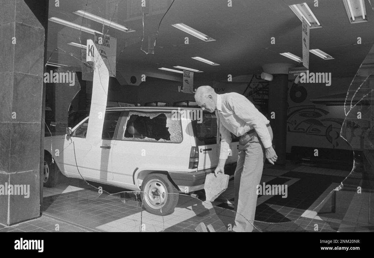 Volkswagen dealer windows smashed in protest against VW investments in ...