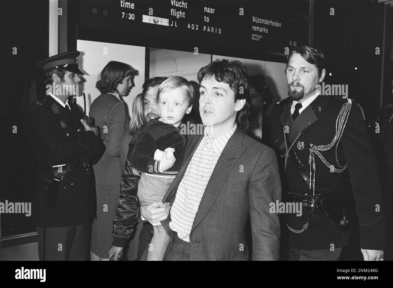 Netherlands History: Arrival of Paul McCartney at Schiphol after ...