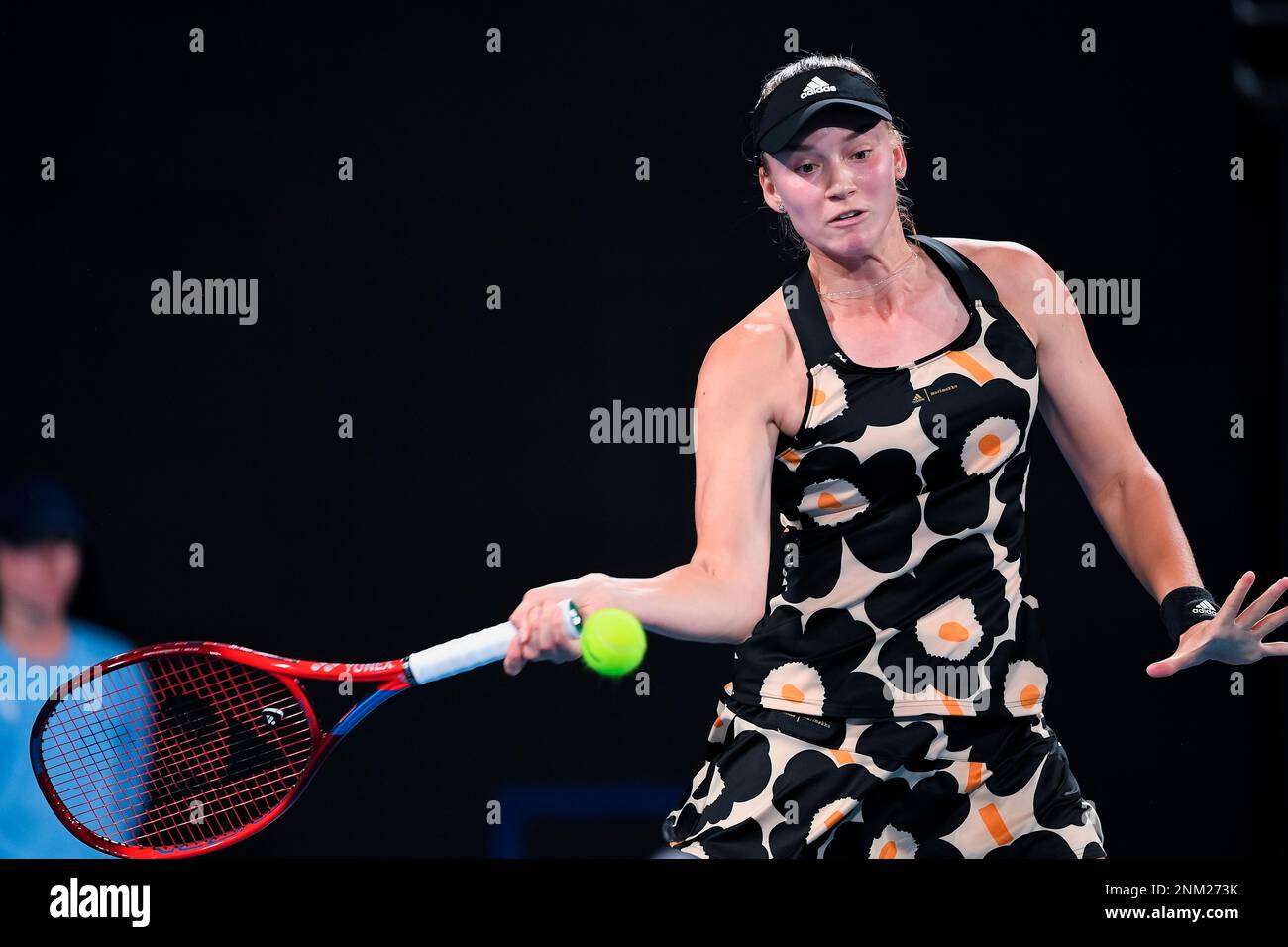 SYDNEY, AUSTRALIA - JANUARY 11: Elena Rybakina of Kazakhstan plays a ...