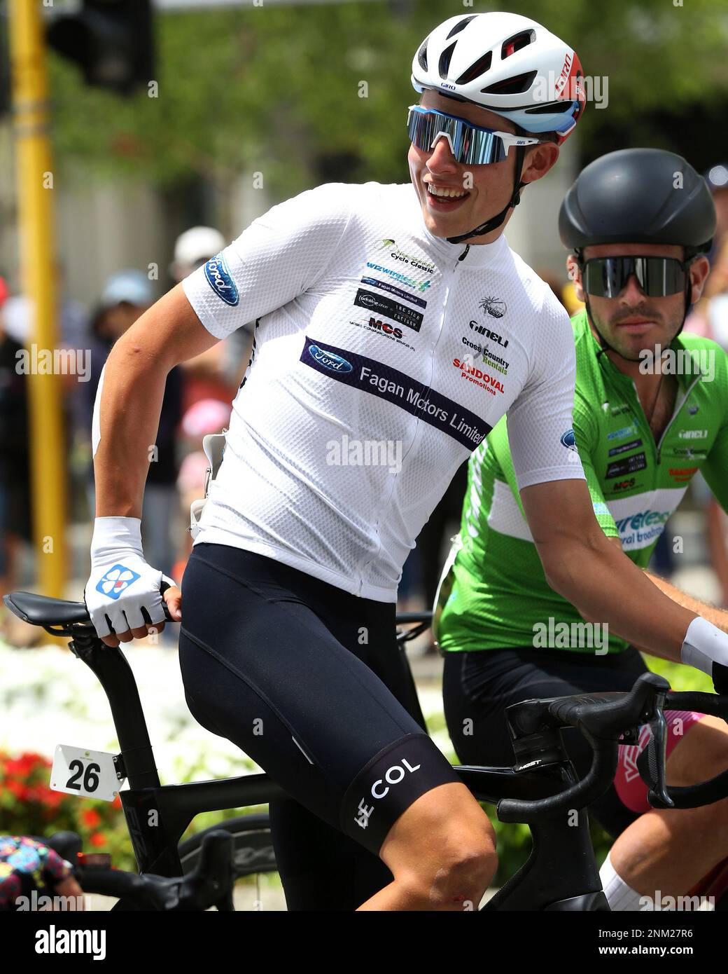 Laurence Pithie, of New Zealand, at the Cycling New Zealand, New ...