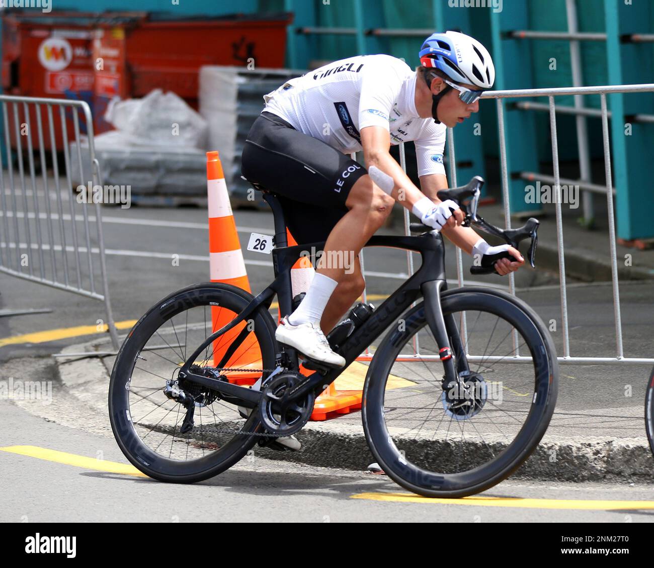Laurence Pithie, of New Zealand, at the Cycling New Zealand, New ...