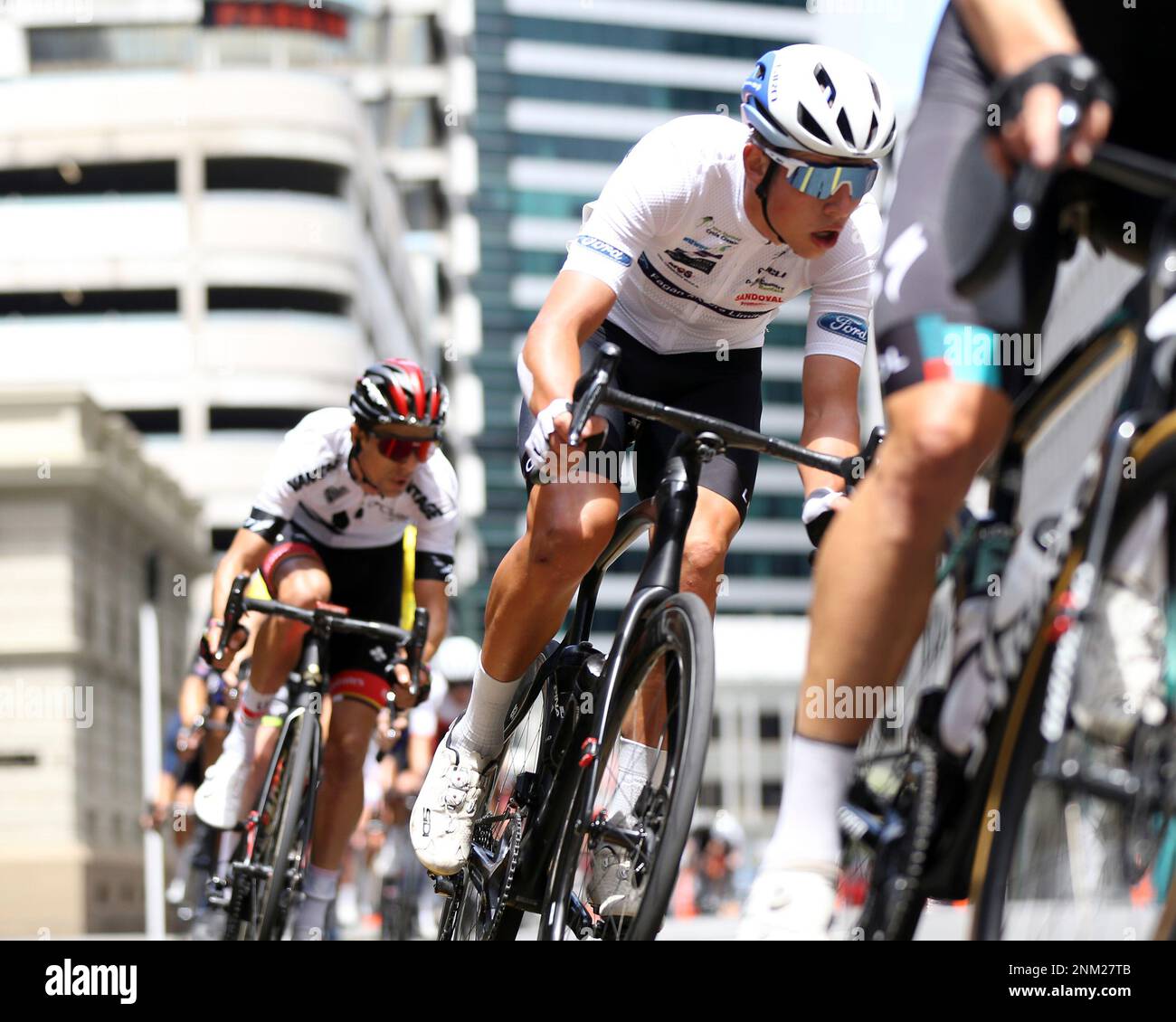 Laurence Pithie, of New Zealand, at the Cycling New Zealand, New ...