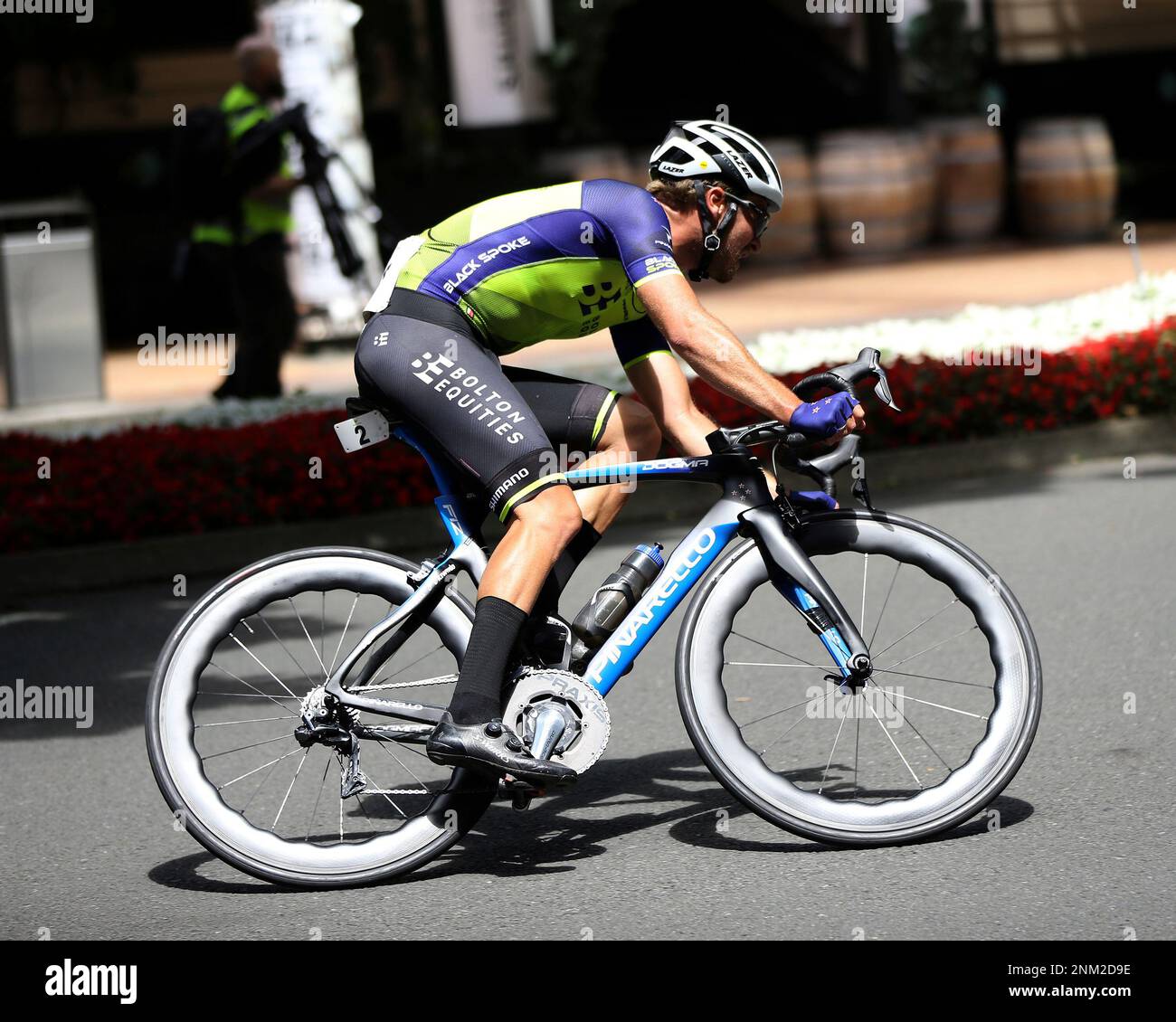 Regan Gough, of New Zealand, at the Cycling New Zealand, New Zealand ...