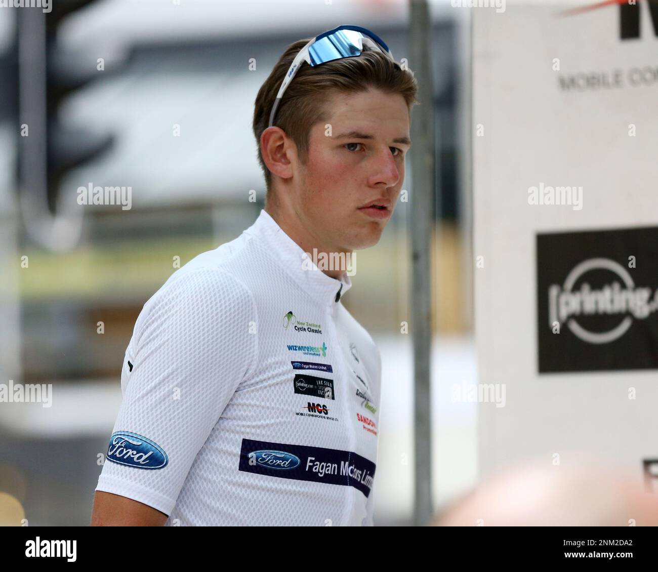 Laurence Pithie, of New Zealand, at the Cycling New Zealand, New ...