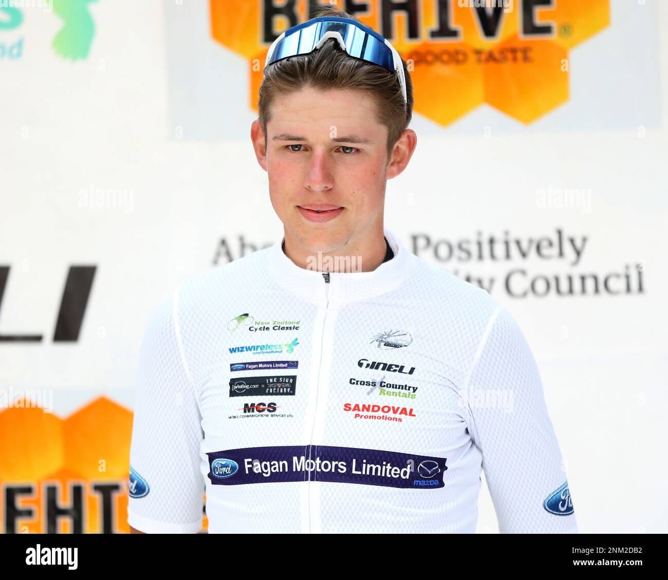 Laurence Pithie, of New Zealand, at the Cycling New Zealand, New ...