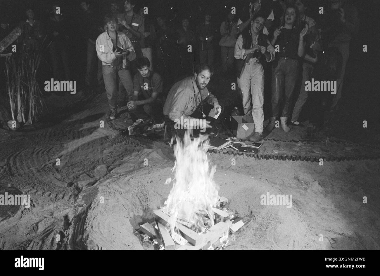 Bhagwan movement in Amsterdam is going to burn the book of the ...