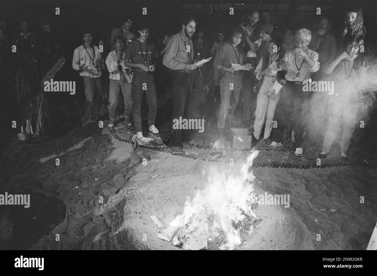 Bhagwan movement in Amsterdam is going to burn the book of the ...