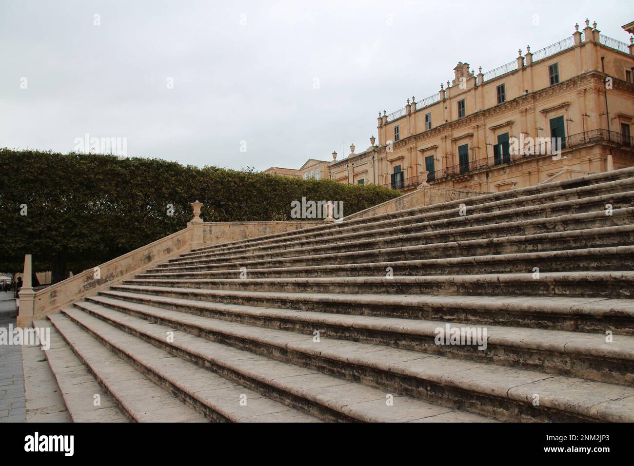 baroque palace (landolina) in noto in sicily (italy Stock Photo - Alamy