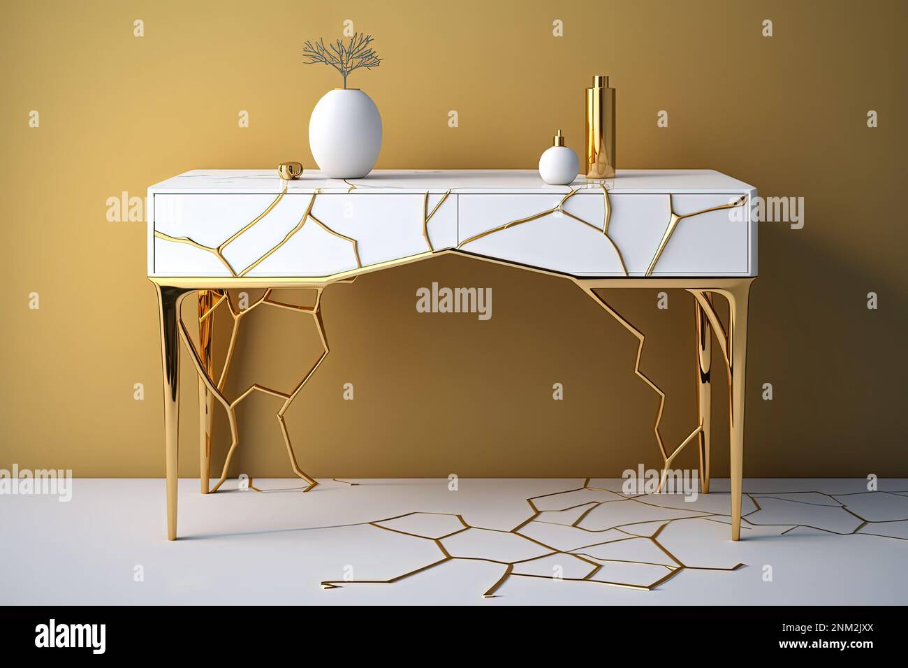 Kintsugi pottery style hi-res stock photography and images - Alamy