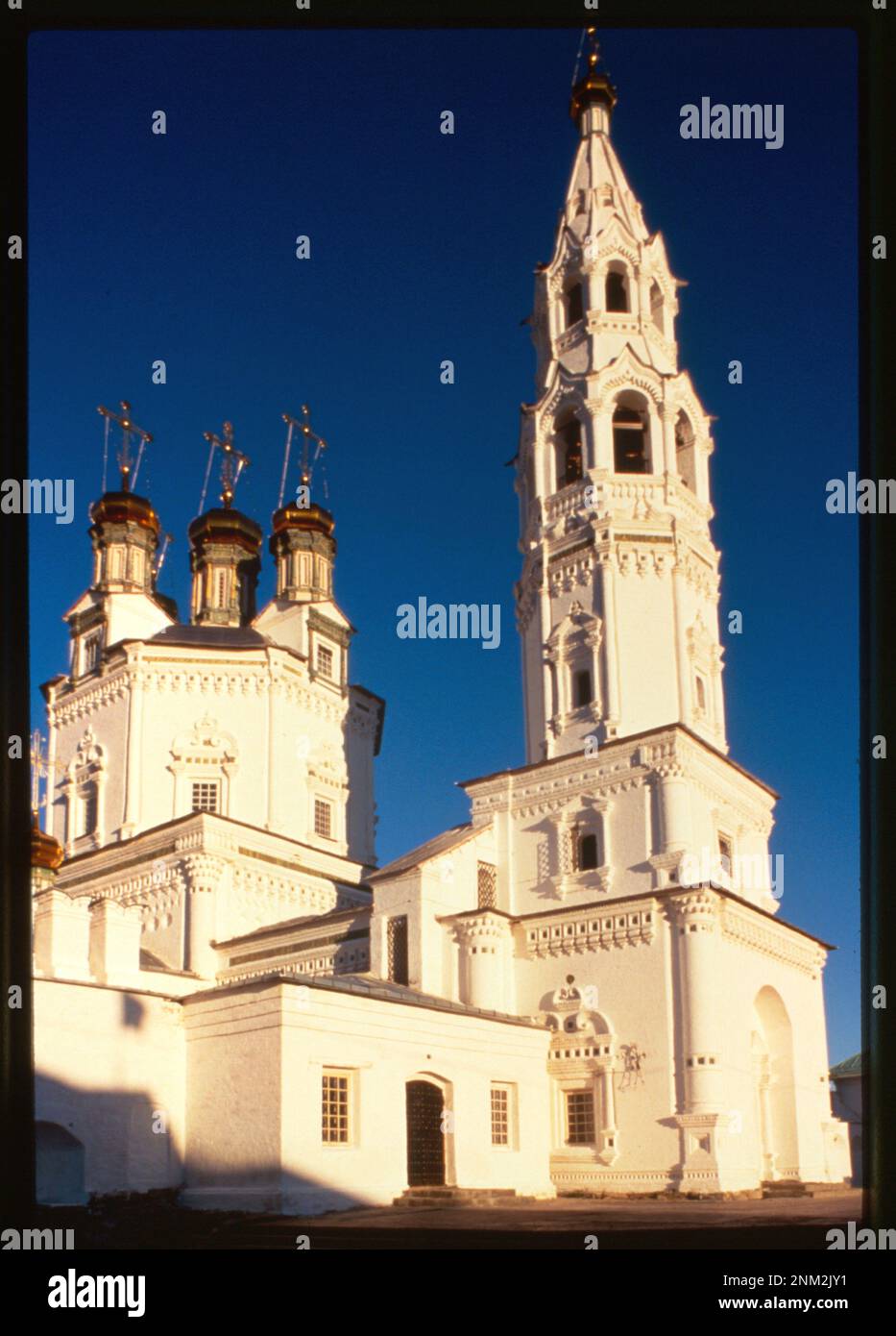 The Church of the Trinity in Verkhotur'e, Russia, built between 1703 ...