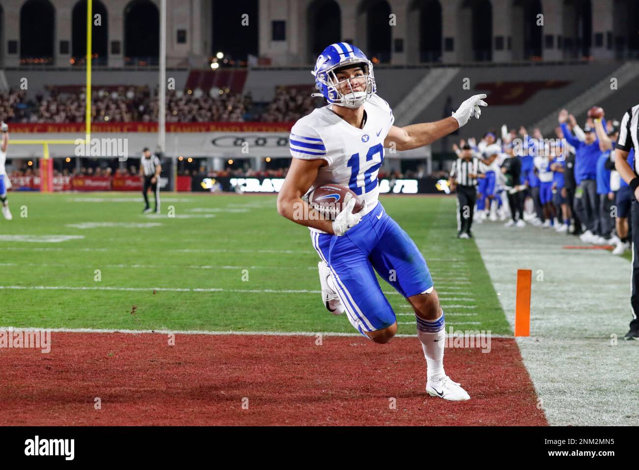Los Angeles Ca November 27 Brigham Young Cougars Wide Receiver Puka