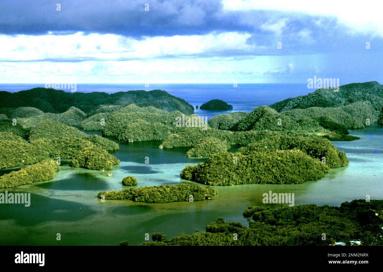 Uplifted limestone islands hi-res stock photography and images - Alamy