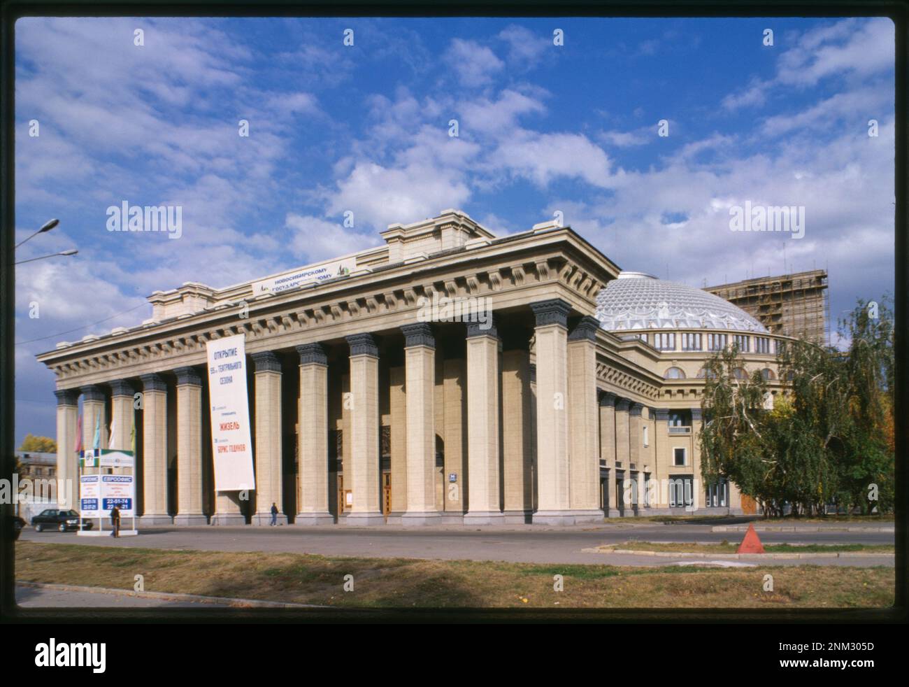 The Theater of Opera and Ballet in Novosibirsk, Russia, was constructed ...