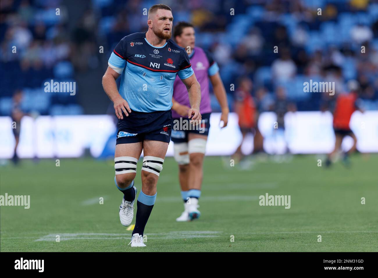 Sydney, Australia February 24, 2023, Lachlan Swinton of the Waratahs ...