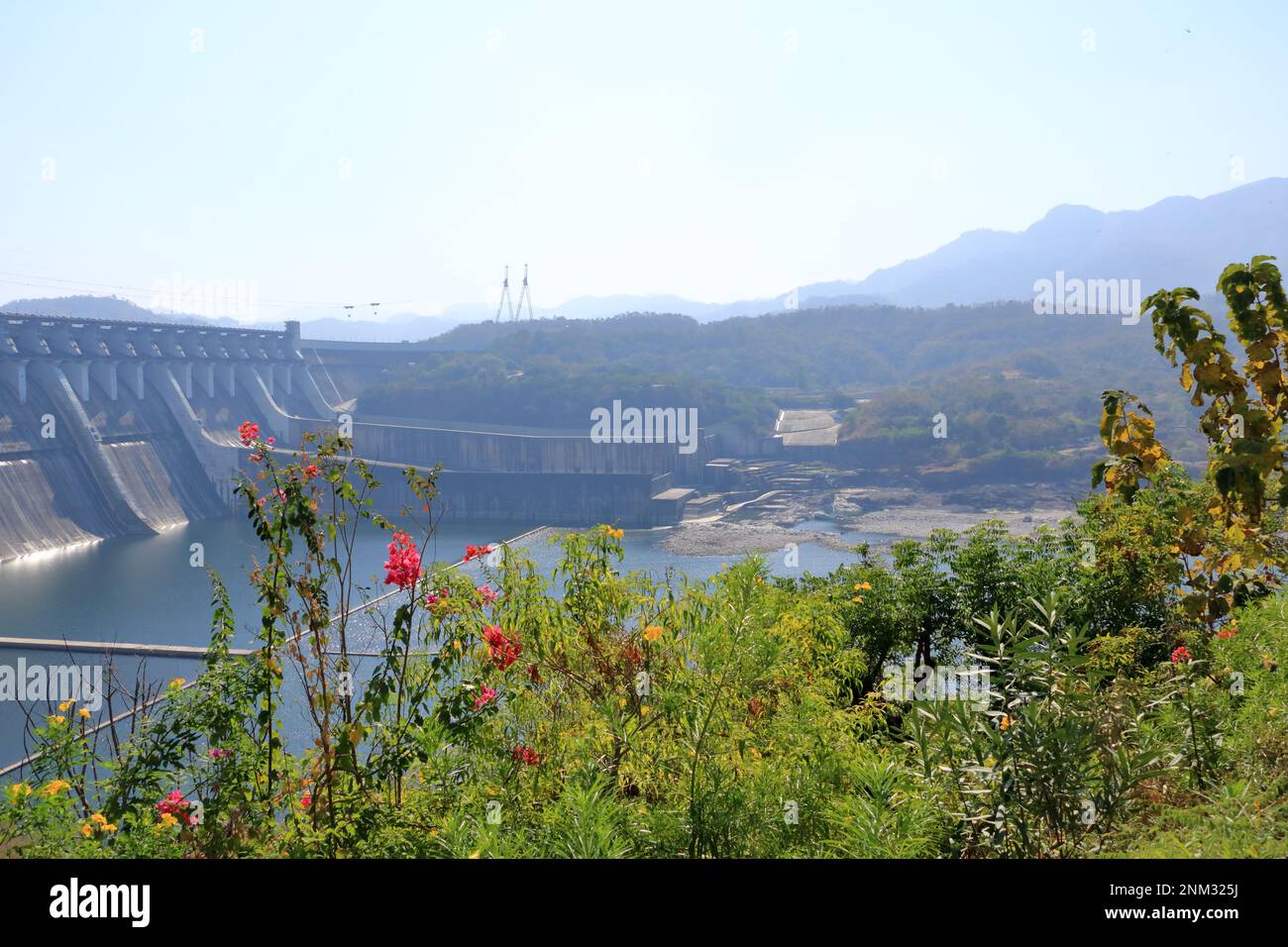 Sardar Sarovar Dam - Gujarat (Kevadia Gaam), India Stock Photo - Alamy