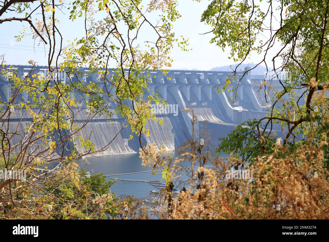 Sardar Sarovar Dam - Gujarat (Kevadia Gaam), India Stock Photo - Alamy