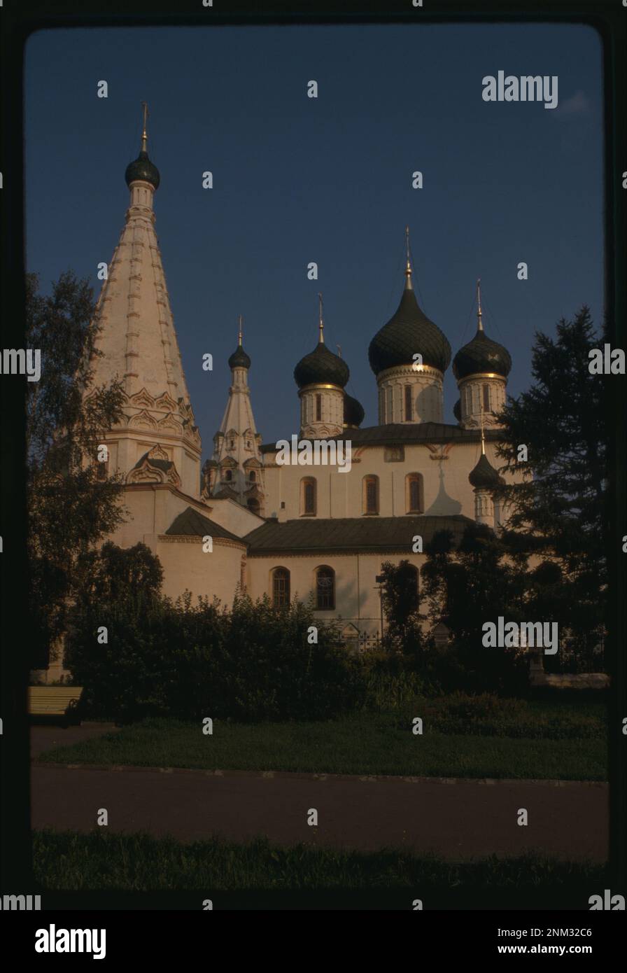 The Church of Elijah the Prophet in Yaroslavl, Russia, built between ...