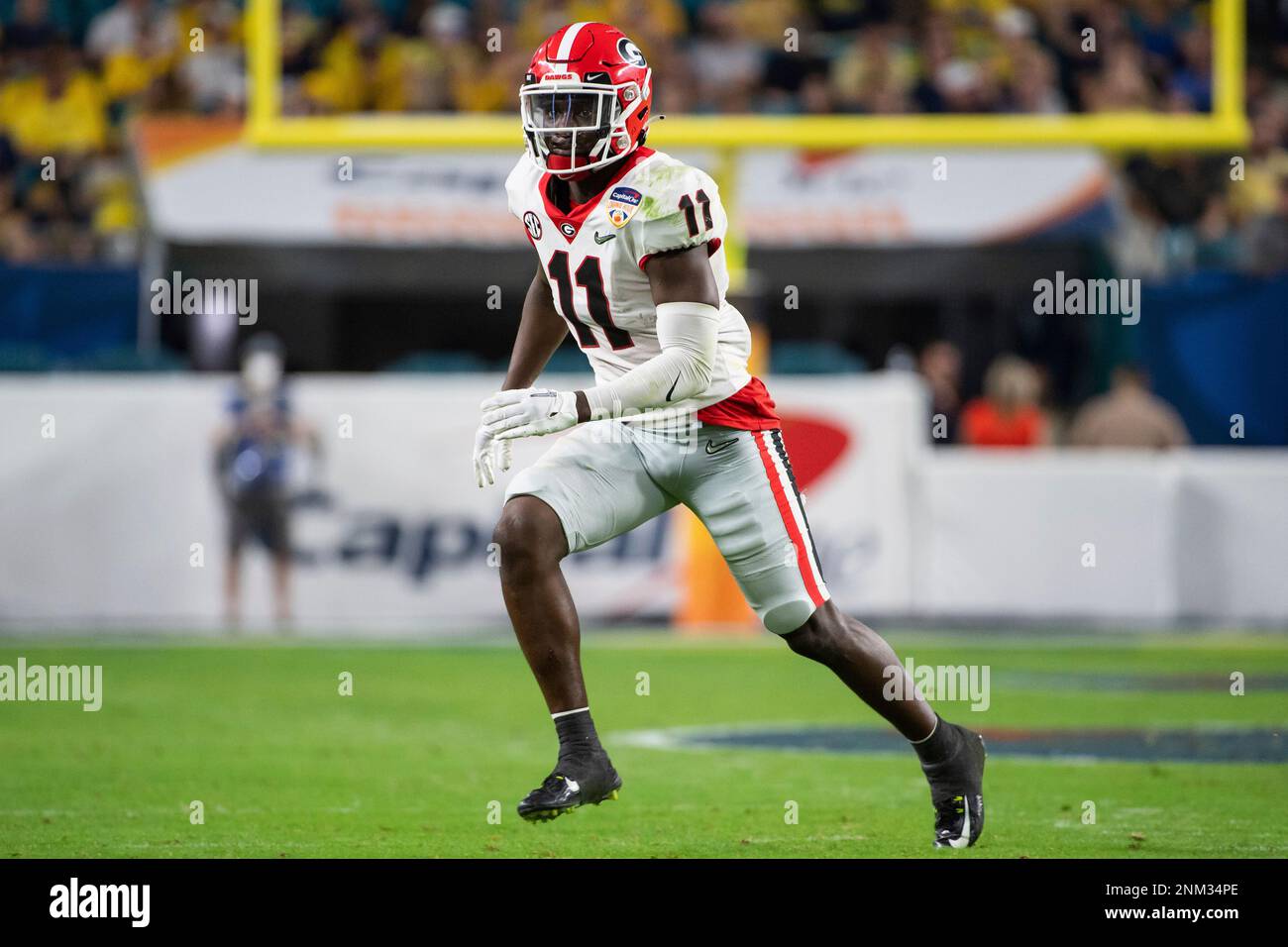 Georgia defensive back Derion Kendrick (11) during the Orange Bowl NCAA ...