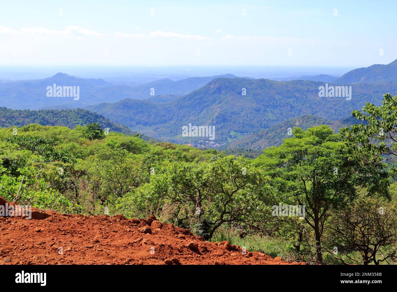 the Amazing view to the southern tip of the mighty western ghats ...