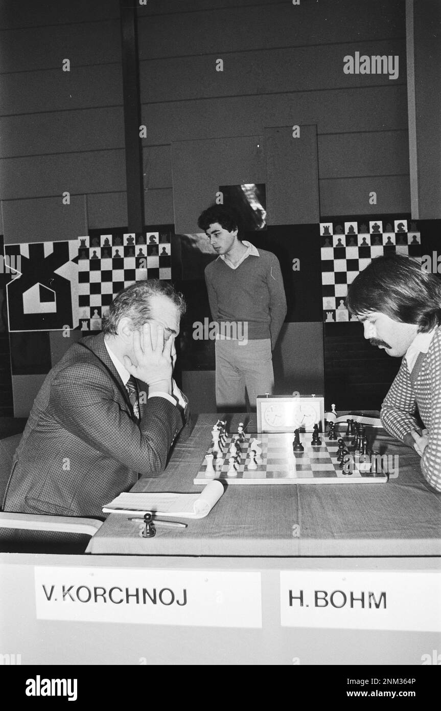Netherlands History: Blast Furnace Chess Tournament; Viktor Korchnoj ...