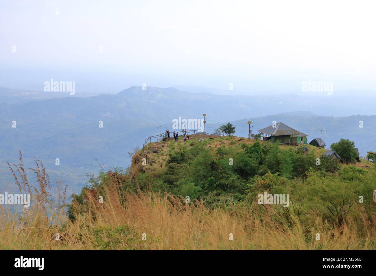 Palakkayam thattu, panoramic view of Kannur, Kerala in India Stock ...