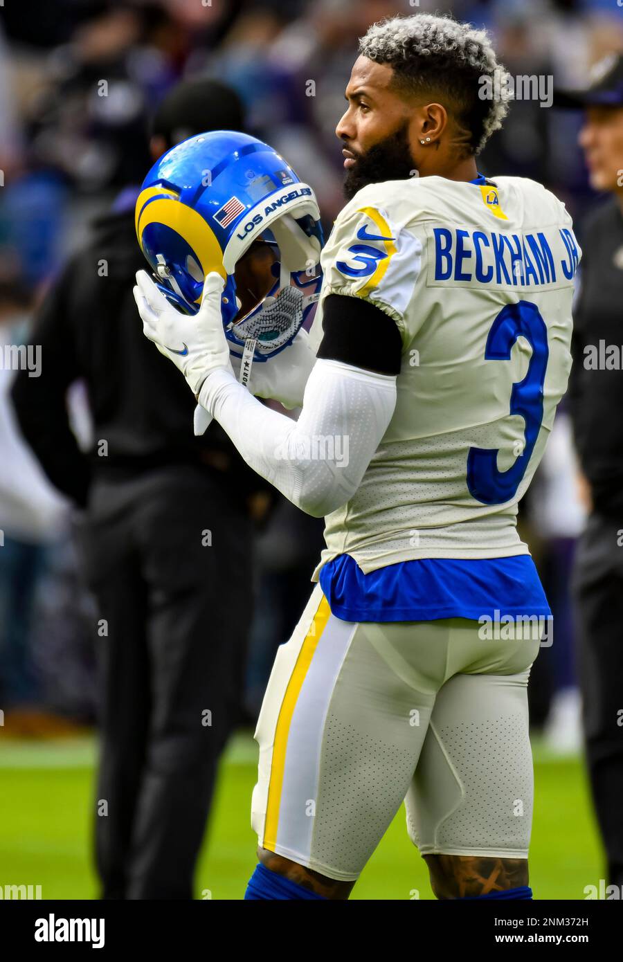 BALTIMORE, MD - JANUARY 02: Los Angeles Rams wide receiver Odell ...