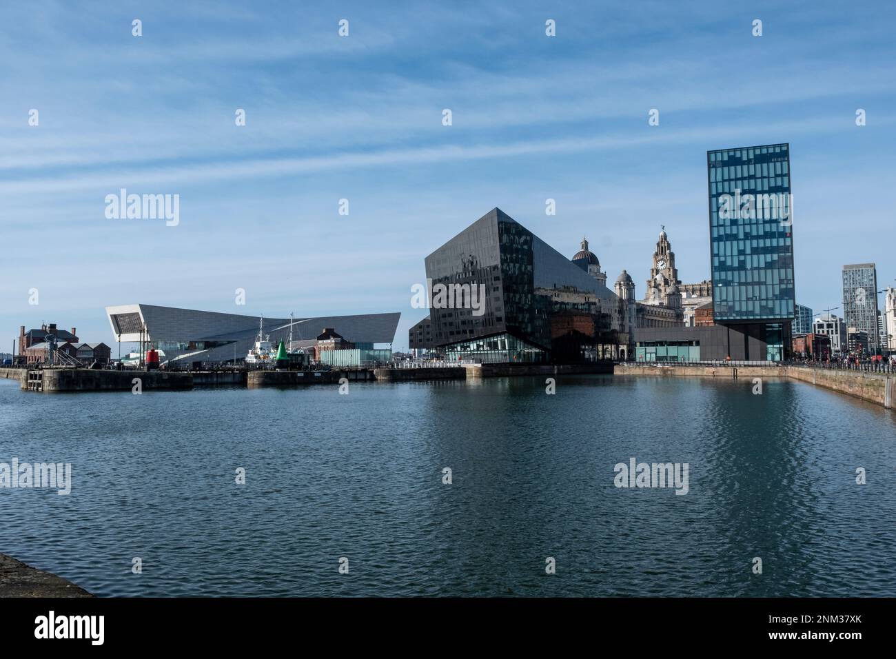 The Waterfront and George's Dock, Liverpool, UK Stock Photo - Alamy