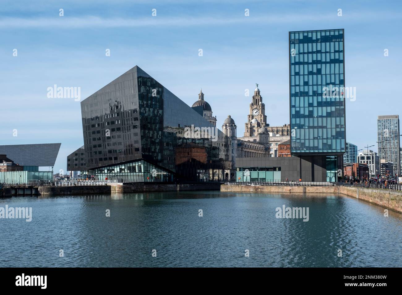 The Waterfront and George's Dock, Liverpool, UK Stock Photo - Alamy