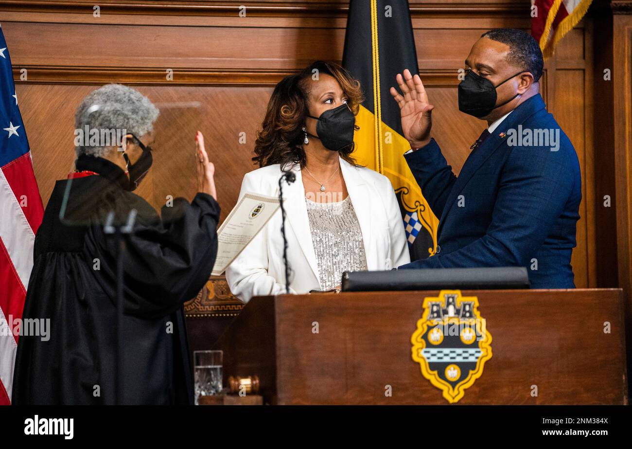Allegheny County Common Pleas President Judge Kim Berkeley-Clark, left ...