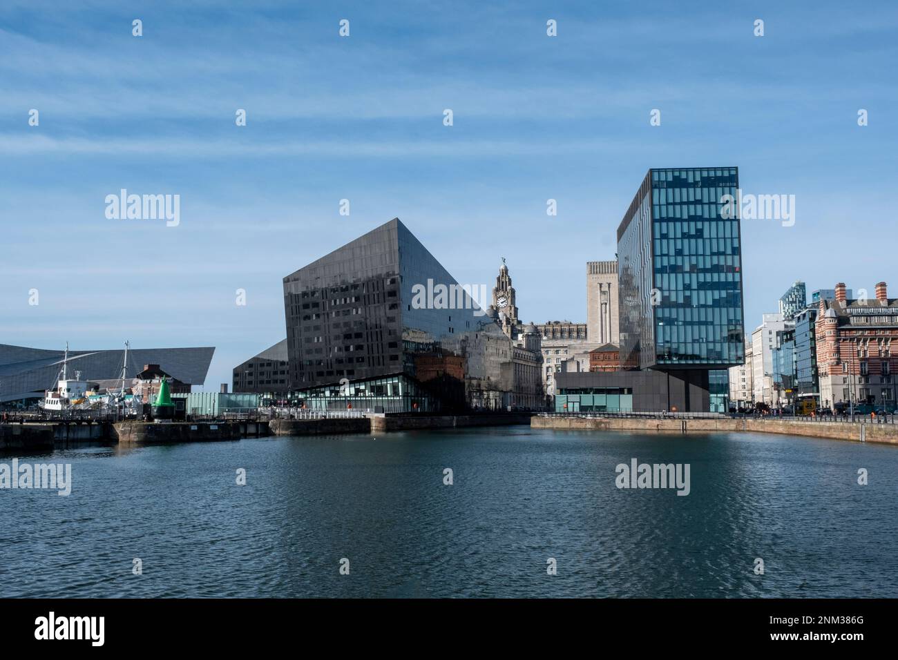The Waterfront and George's Dock, Liverpool, UK Stock Photo - Alamy