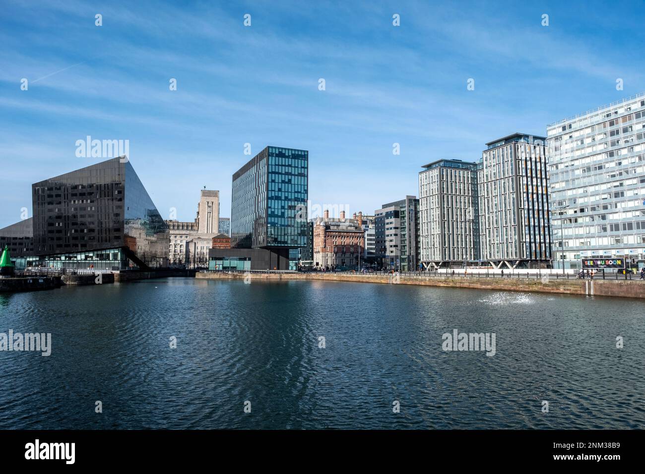 The Waterfront and Strand, Liverpool, UK Stock Photo - Alamy