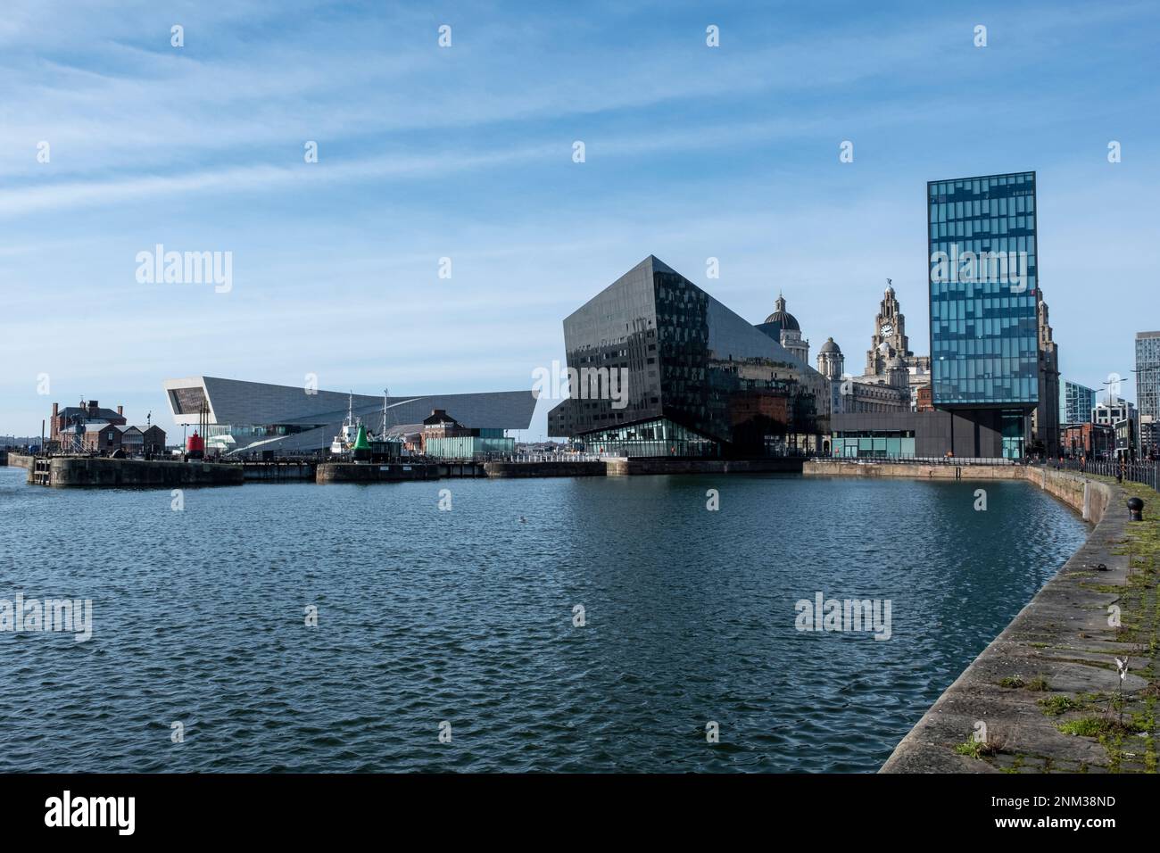 The Waterfront and George's Dock, Liverpool, UK Stock Photo - Alamy