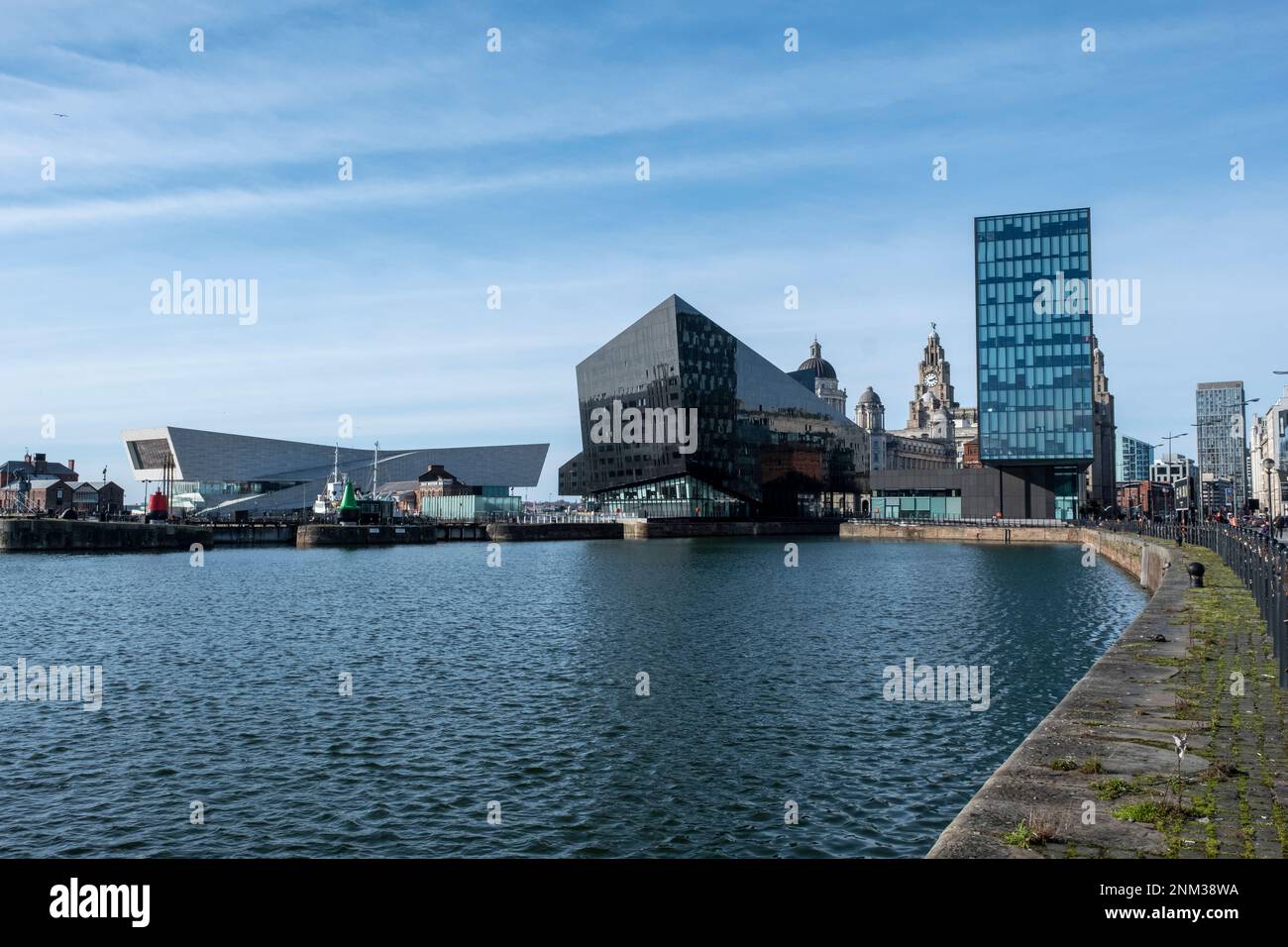 The Waterfront and George's Dock, Liverpool, UK Stock Photo - Alamy