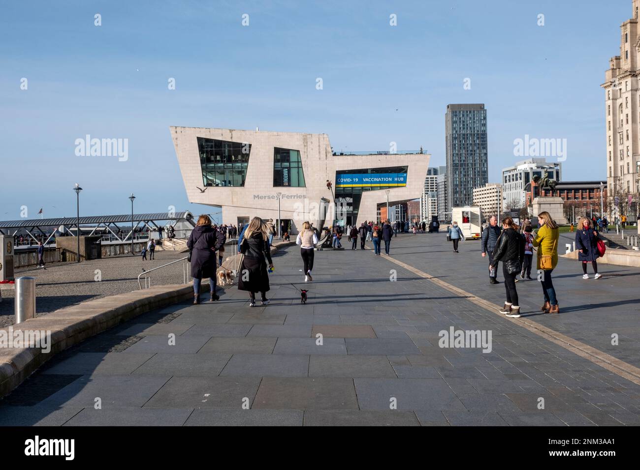 Mersey Ferries at pier Head, Liverpool, UK Stock Photo - Alamy