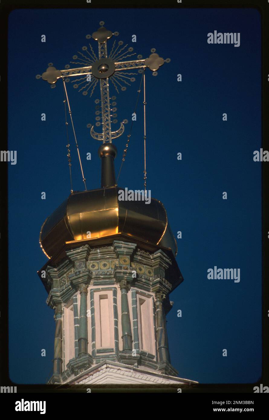 The Church of the Trinity, built between 1703 and 1712 in Verkhotur'e ...