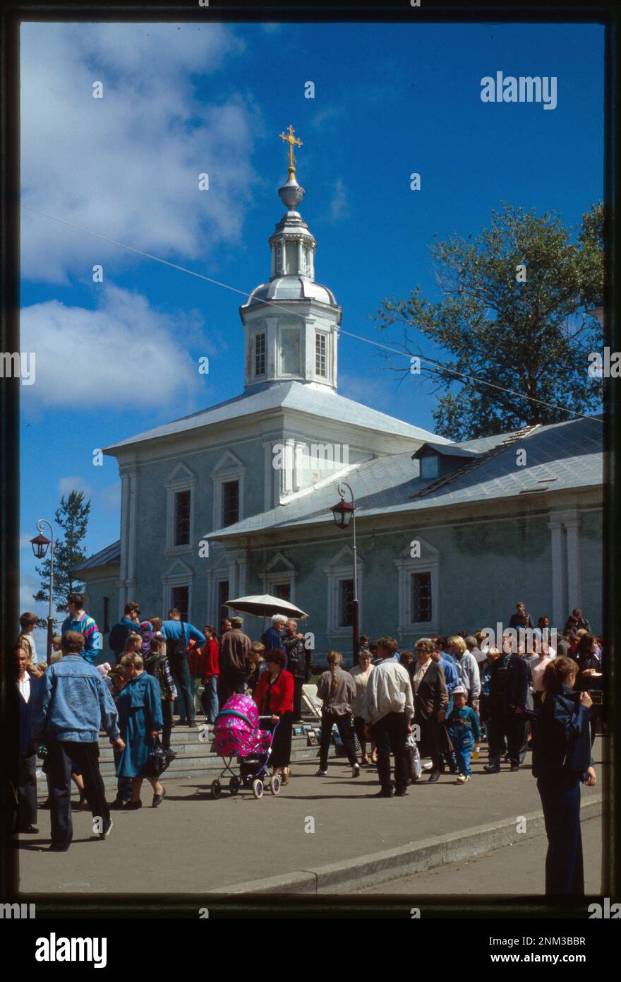 The Church of St. Alexander Nevskii, built in the late 17th century, is ...