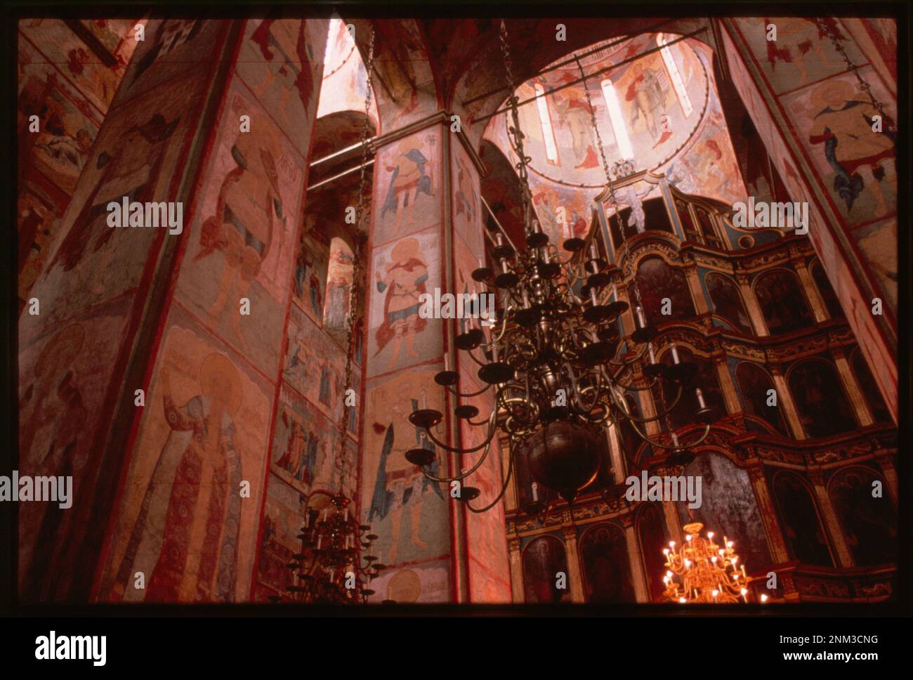 Cathedral of St. Sophia (1568-70), interior, east view, Vologda, Russia ...