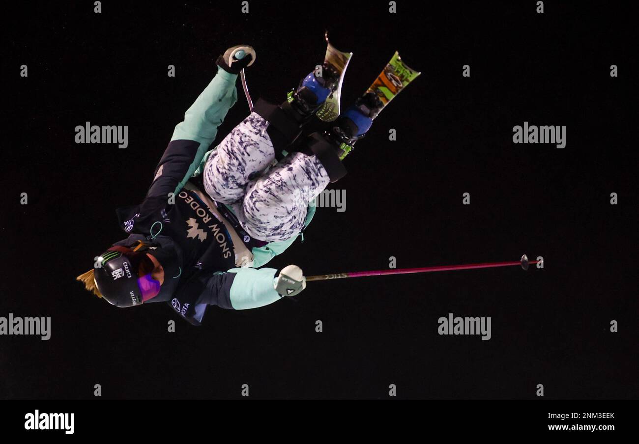 Hanna Faulhaber, of the United States, competes during the World Cup ...