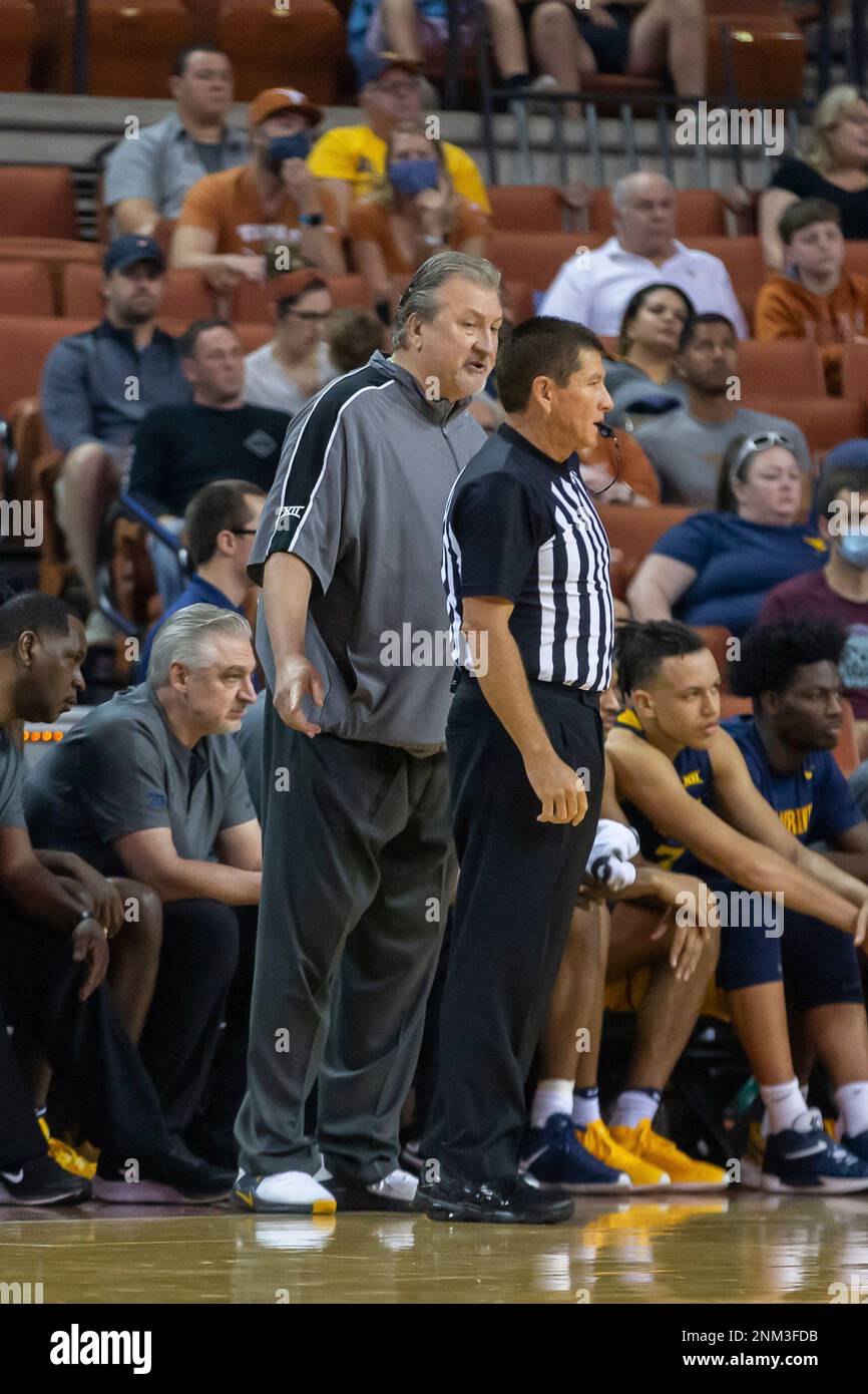 AUSTIN, TX - JANUARY 01: West Virginia Mountaineers head coach Bob ...
