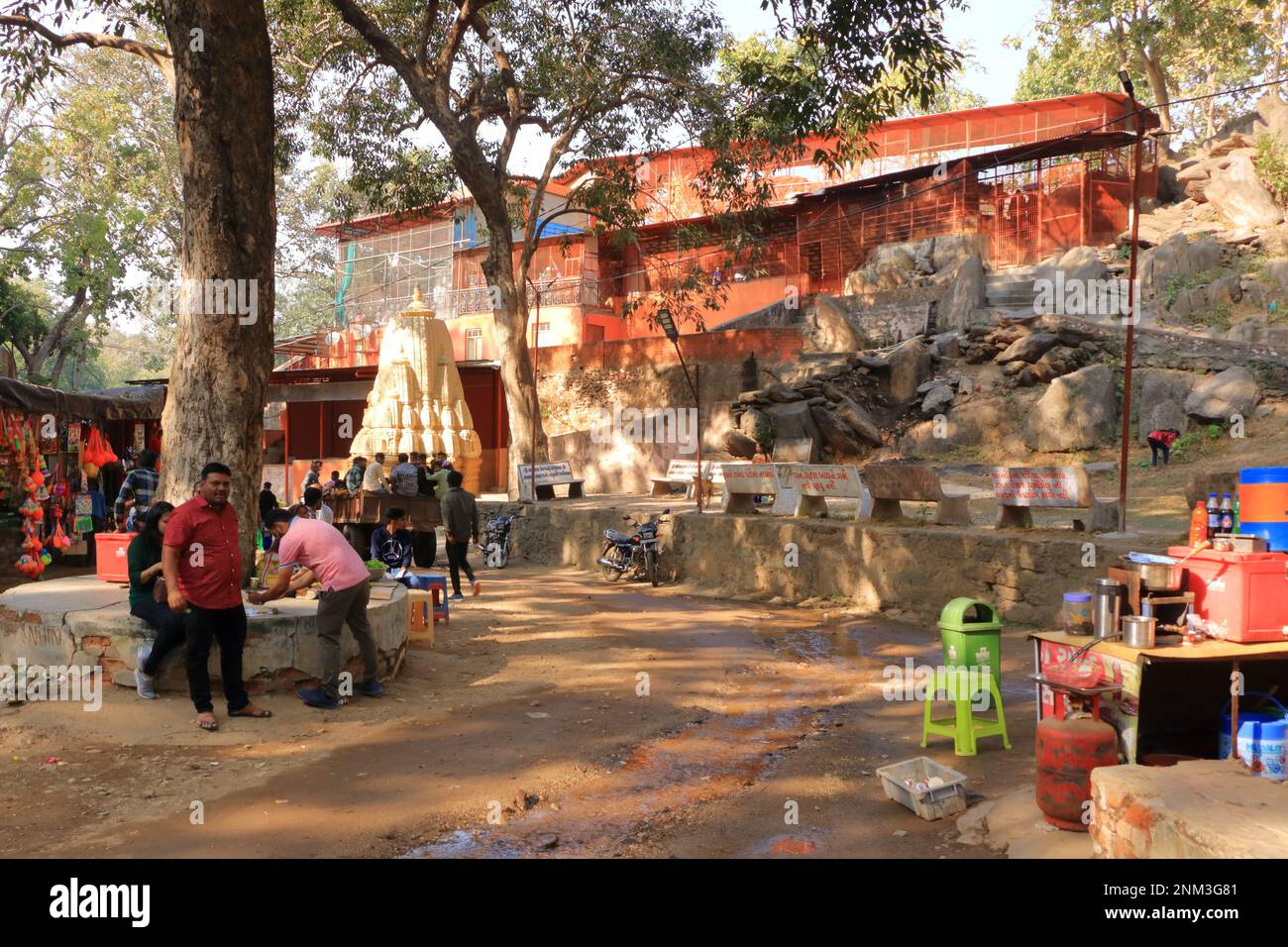 December 24 2022 - Jambughoda, Gujarat in India: People at Weekand at ...