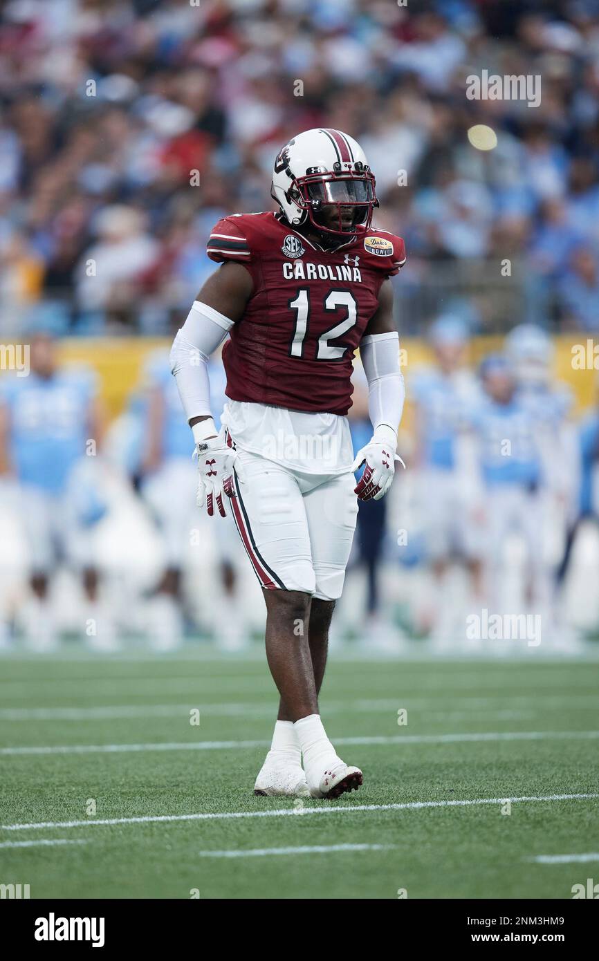 South Carolina Gamecocks defensive back Jaylan Foster (12) on defense ...