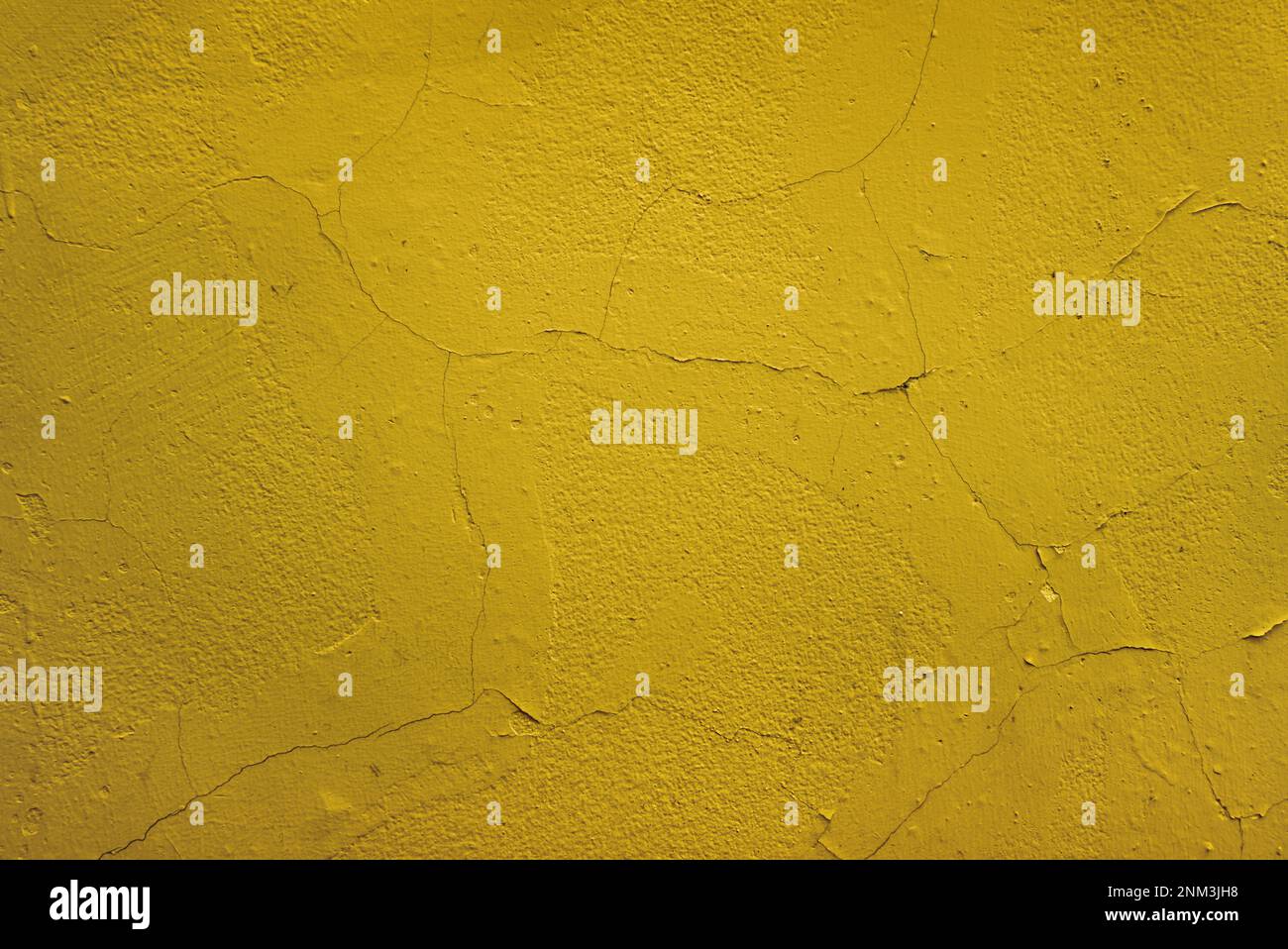 yellow grunge cement concrete wall, plaster crack scratch texture ...