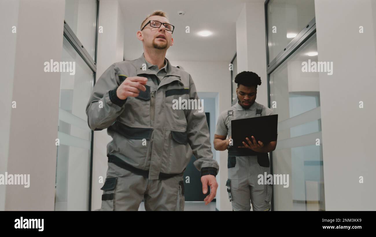 Installers check hi-res stock photography and images - Alamy