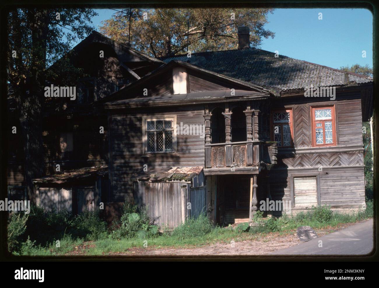 The Astafev House, built in the 1890s, is a historic wooden building on ...