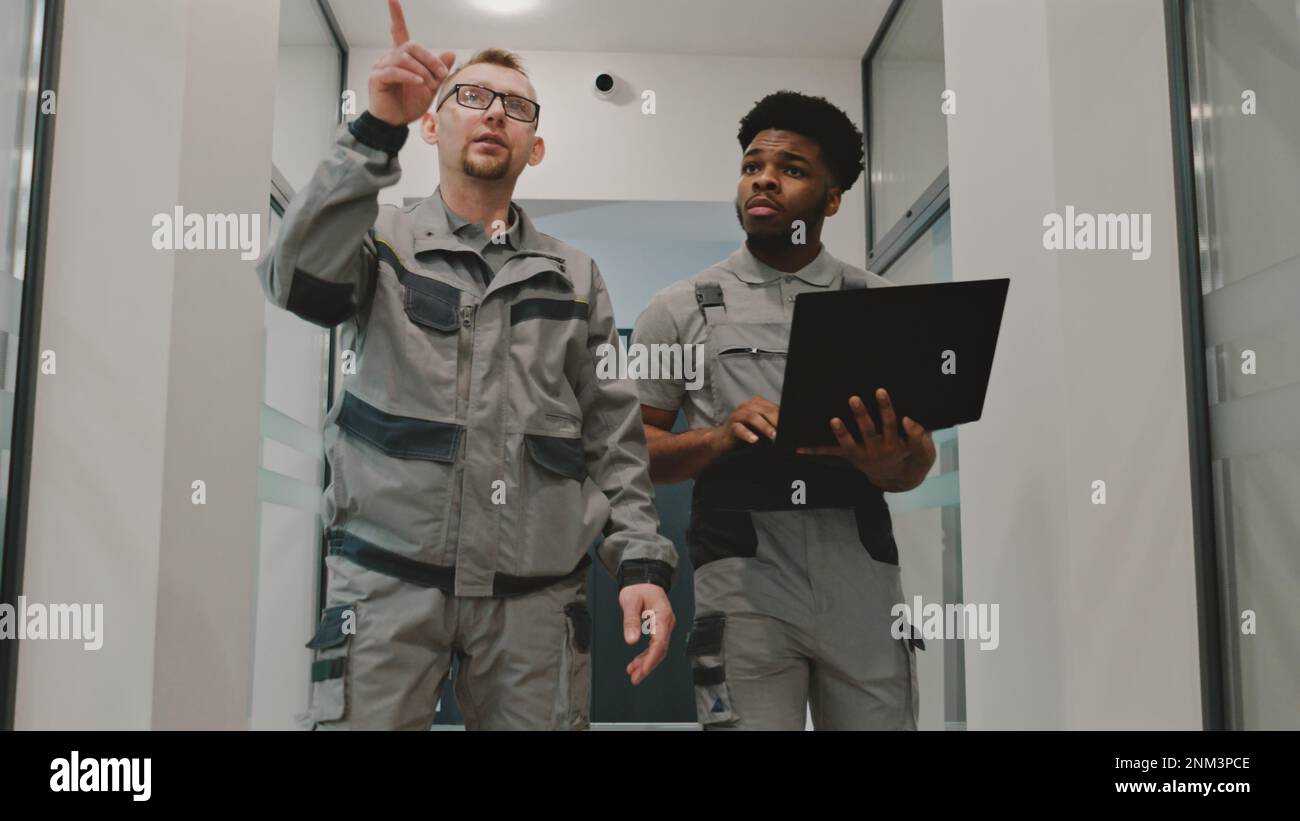 Installers check hi-res stock photography and images - Alamy