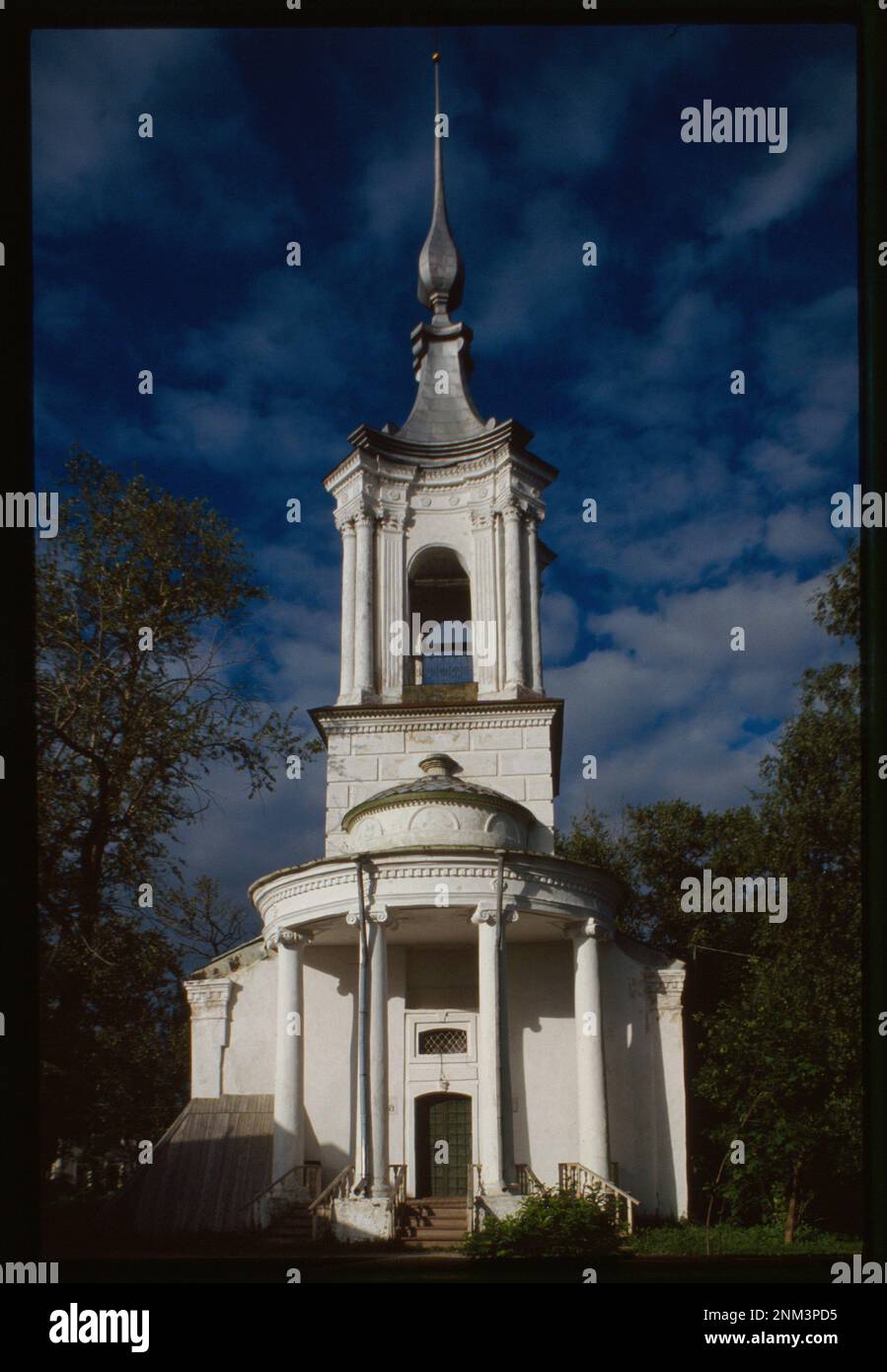 The Church of St. Varlaam Khutinsky, built in 1780, is located in ...
